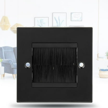 Brush Wall Plate, Wall Plate, Port Insert Brush Wall Outlet For Home ...