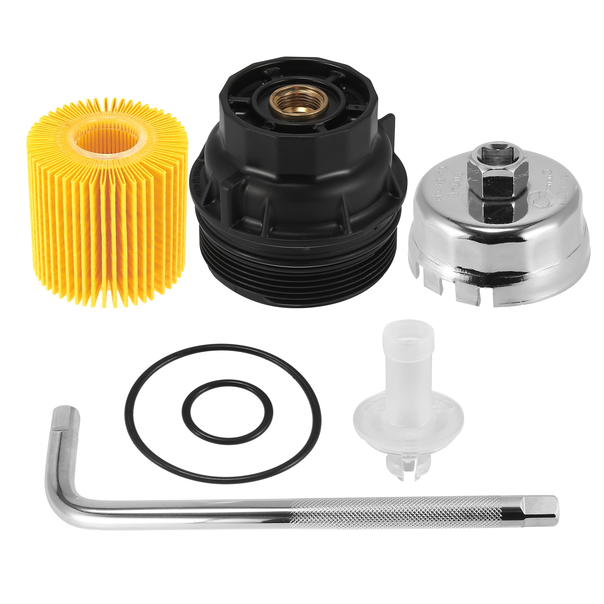 1 Set Oil Filter and Oil Filter Housing Cap with Wrench Remover Tool ...