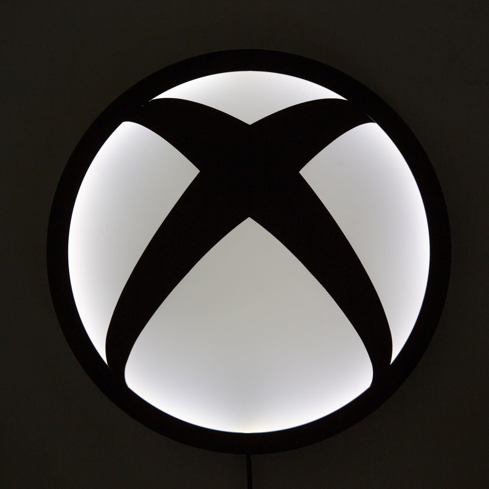 Xbox Logo 12-Inch Hanging LED Wall Light Sign - Walmart.com