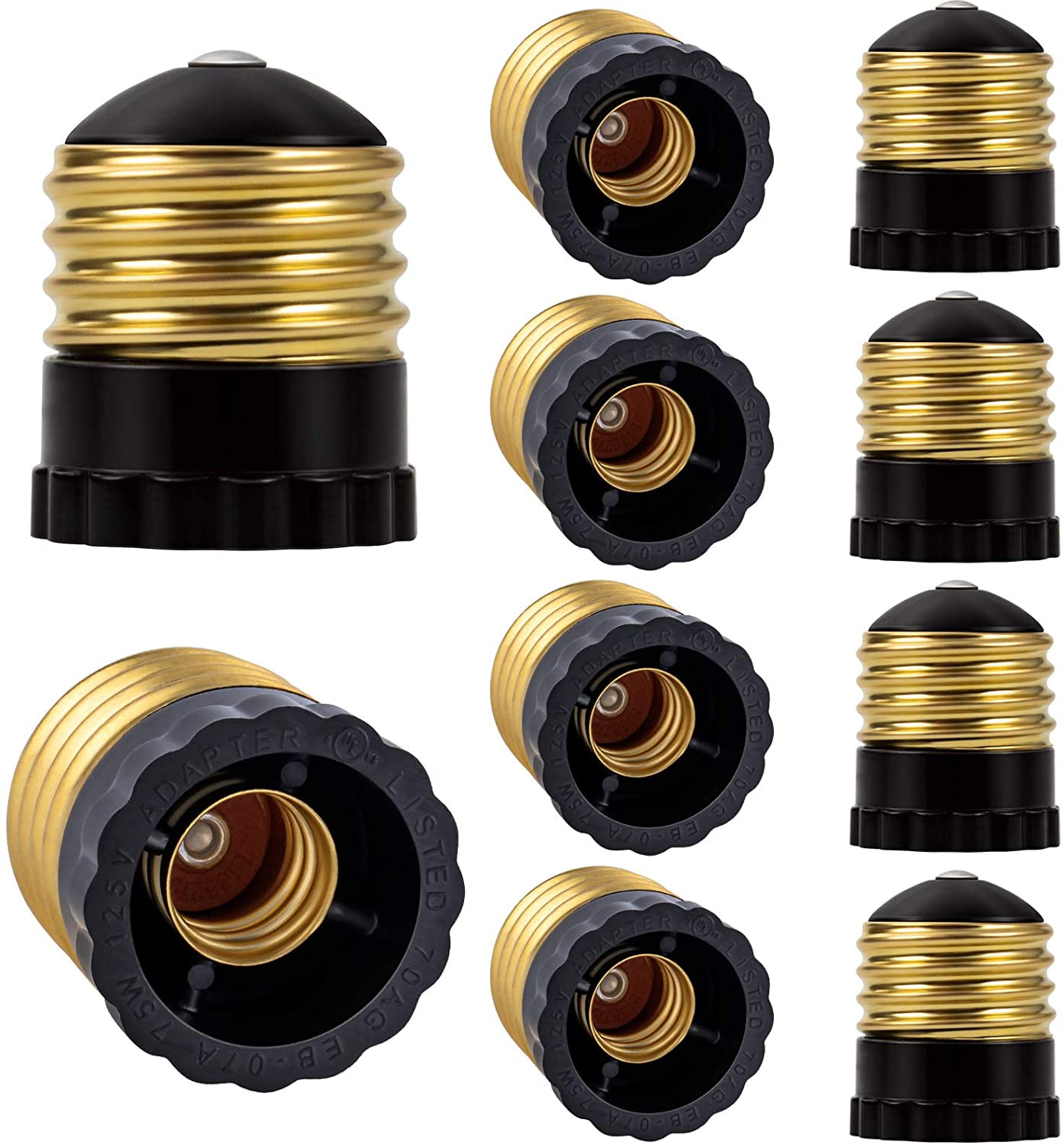 Candelabra To Regular Light Bulb Base Adapters | Shelly Lighting