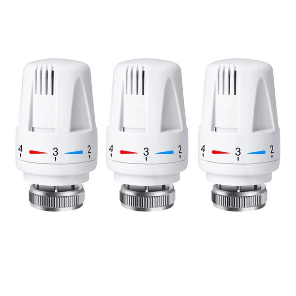 Luzkey Thermostatic Valve Replacement Head, Alloy Automatic Heat Sink ...