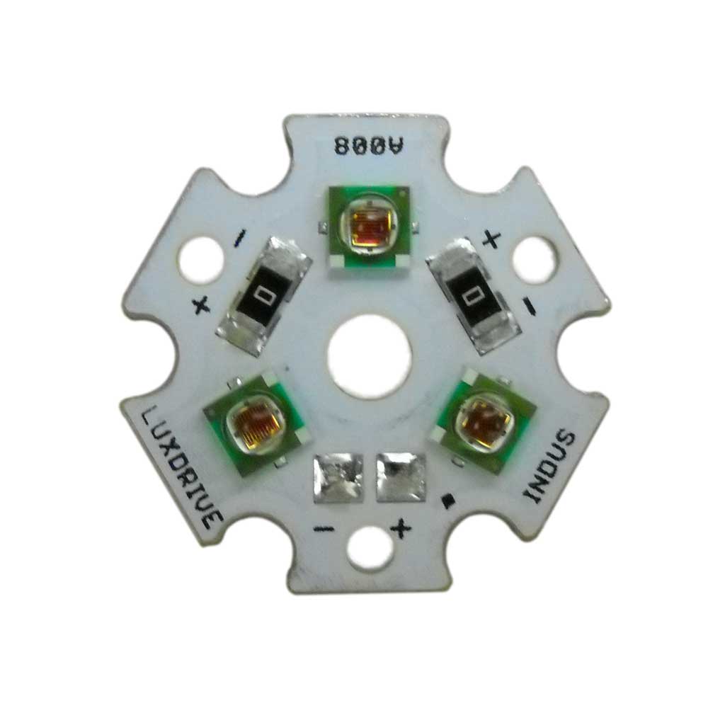 3-Up Cree XLamp XP-E LED Star - Far Red - Walmart.com