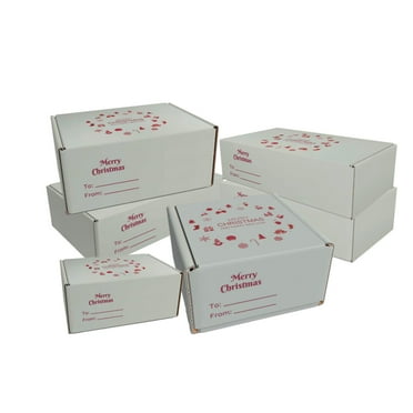 UCANPACK Orange Color Shipping Boxes (Kraft Inside) 4x4x4 Inches - 25 ...