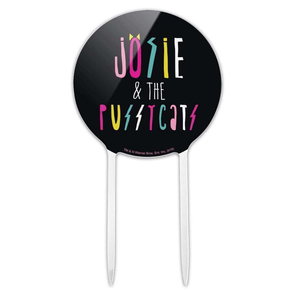 Acrylic Riverdale's Josie & the Pussycats Cake Topper Party Decoration ...