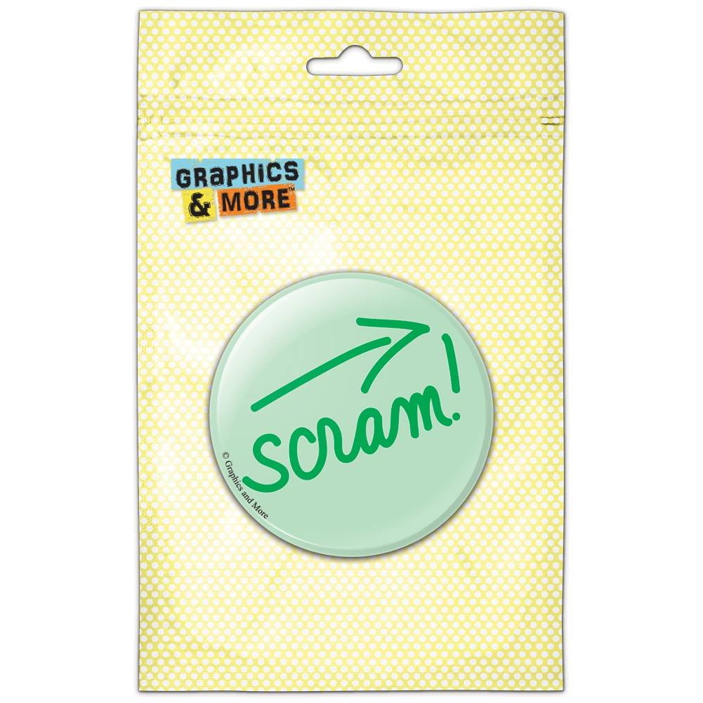 Scram Green Refrigerator Button Magnet - Walmart.com