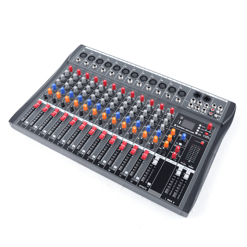 TFCFL 12-Channel Professional Bluetooth Studio Audio Nepal | Ubuy