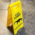 Cat Vomit Signcat Vomit Caution Signcat Vomit Sign Cautioncaution Cat Vomit Signcat Vomit