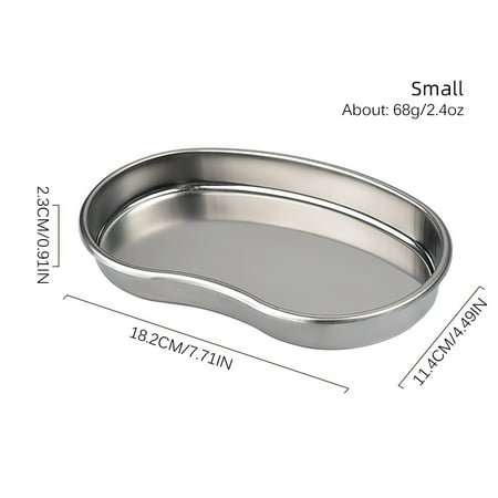 Stainless Steel Sanitary Cleaning Dressing Tray Non-rust Surgical Tool ...