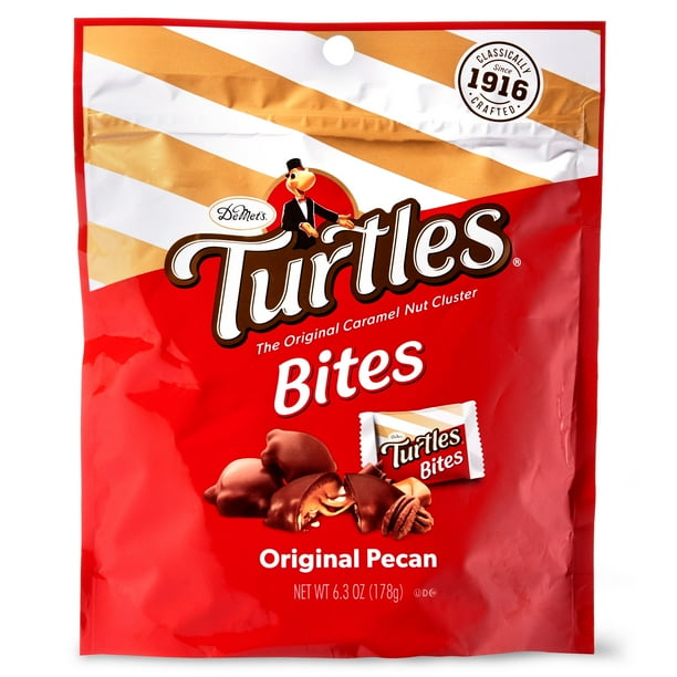 Turtles the Original Nut Cluster Bites, 6.3 oz - Walmart.com - Walmart.com