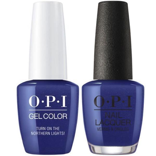 OPI Nail GelColor + Matching Polish Iceland Combo -Turn on the Northern ...