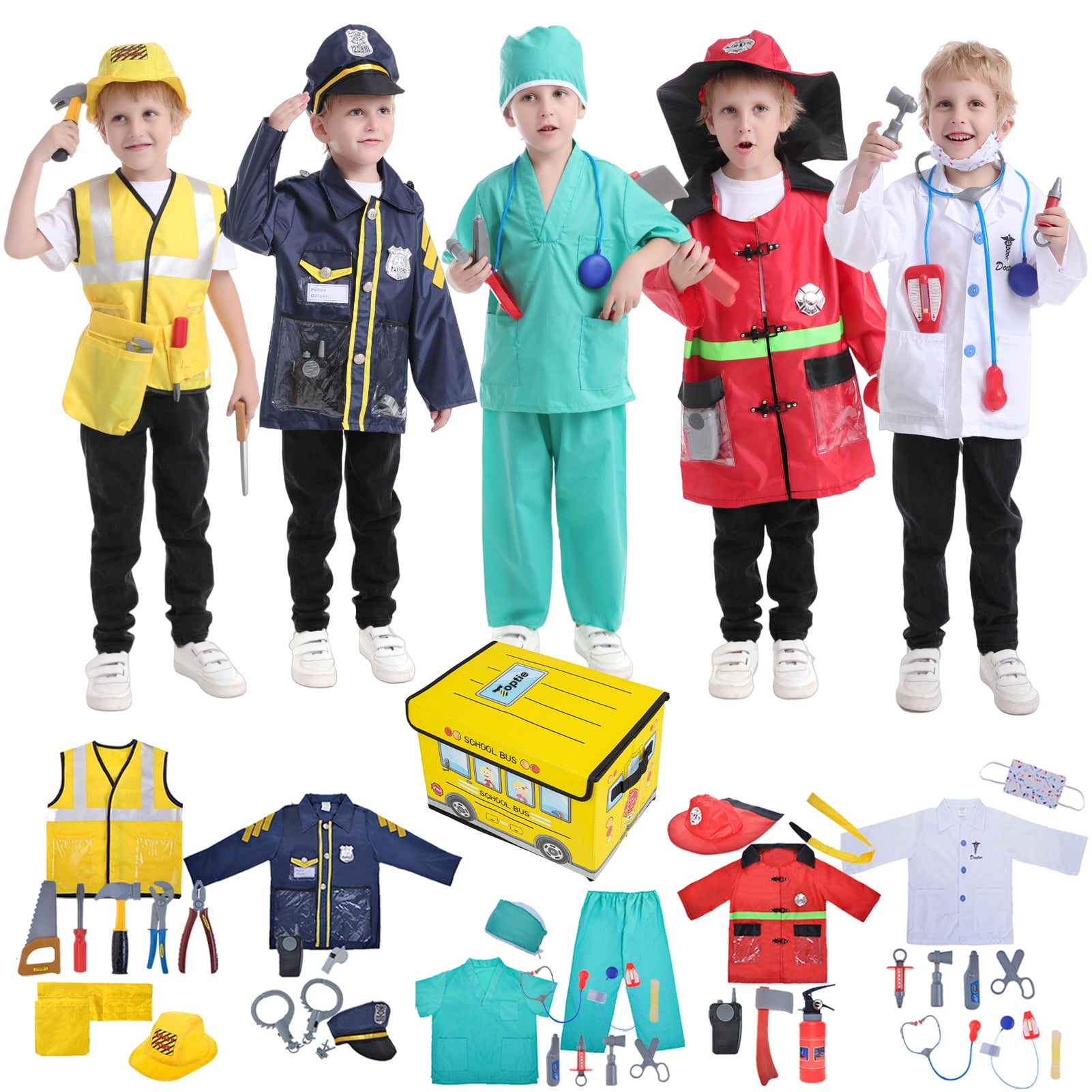 Click here for Toptie 5 Sets Kids Costumes With Gift Box  Dress U... prices