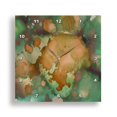 3drose, Tan, Green, and Copper Faux Printed Glitter Watercolor Splash ...