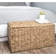 Better Homes & Gardens Braided Rush Storage Trunk, Large - Walmart.com