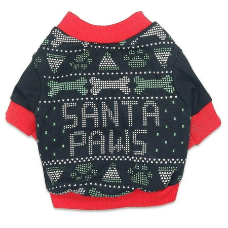 Santa Paws Print T-Shirt Suitable For Small Dogs | Walmart Canada