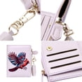 Daily Use Women Short Wallet Elegant Pattern Card Holder Wallet PU ...
