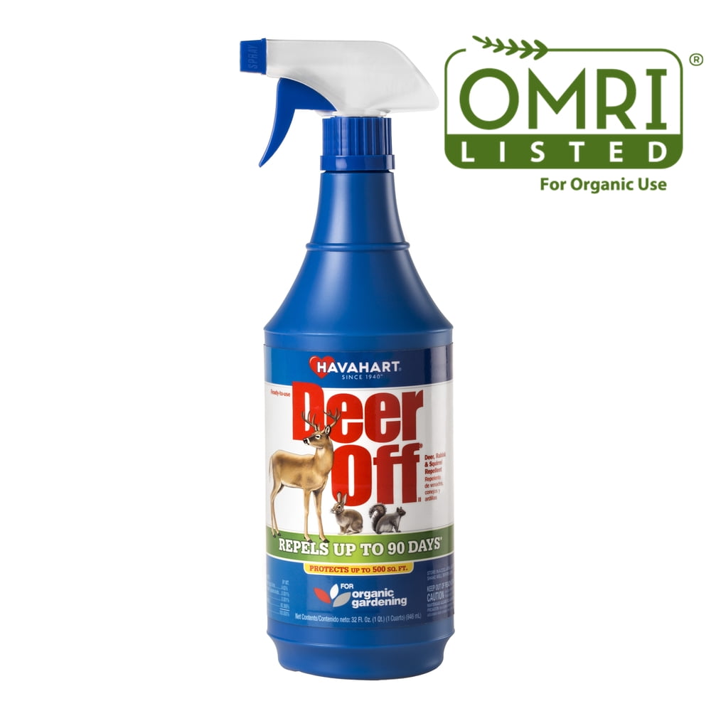 Havahart Deer Off II 32 oz. Ready-to-Use Deer, Rabbit, and Squirrel ...