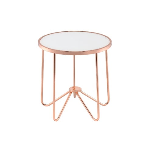 Click here for Unbranded Round Coffee Table With Frosted Glass Co... prices