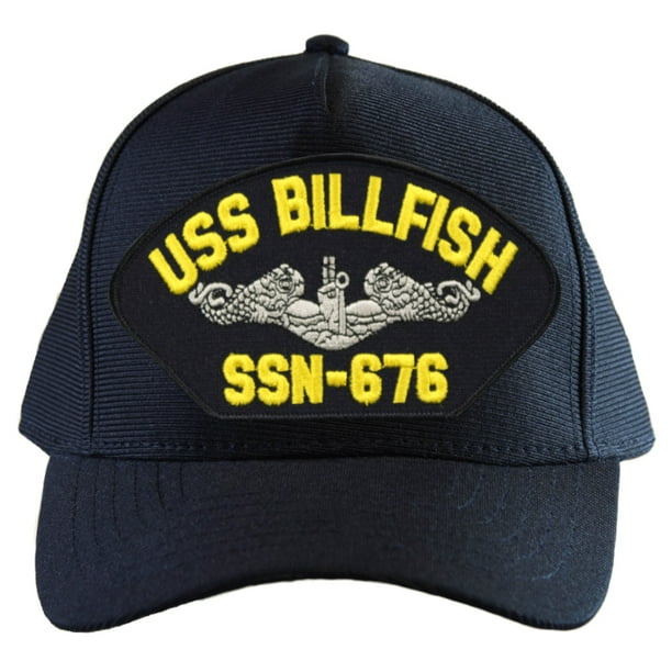 USS Billfish SSN-676 ( Silver Dolphins ) Submarine Enlisted Cap ...