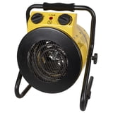 1,500 Watt Heavy Duty Electric Portable Utility Heater, Yellow ...