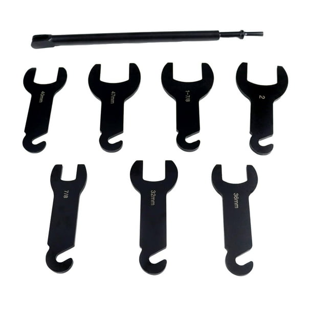 8 Pieces Pneumatic Fan Clutch Wrench Set Sturdy 43300 Metal 7 Wrenches ...