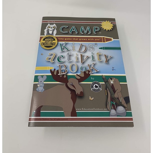 Education Outdoors Camp Activity Book - Walmart.com