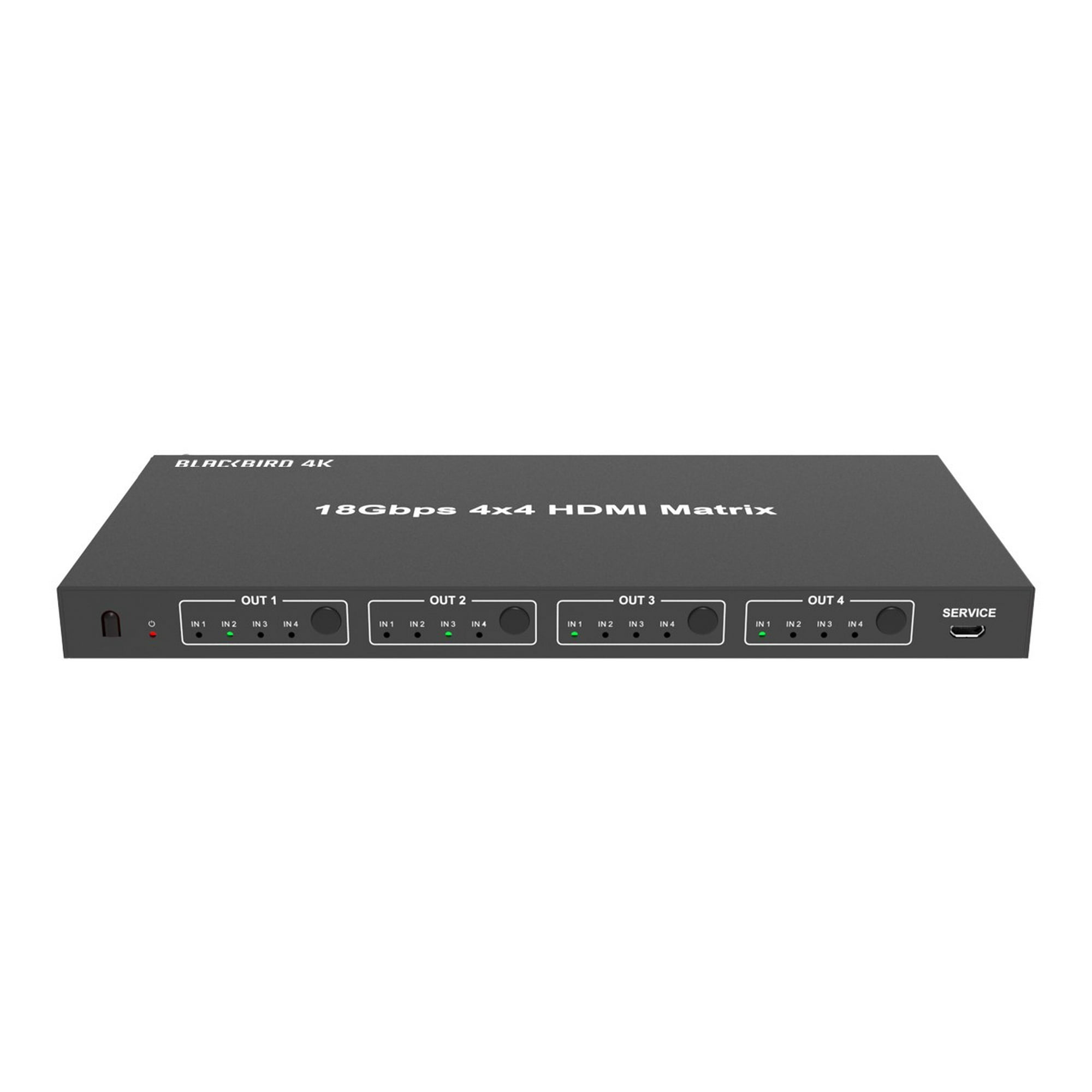 Click here for Monoprice Blackbird 4k 4x4 Hdmi Matrix  18g  4k@60... prices