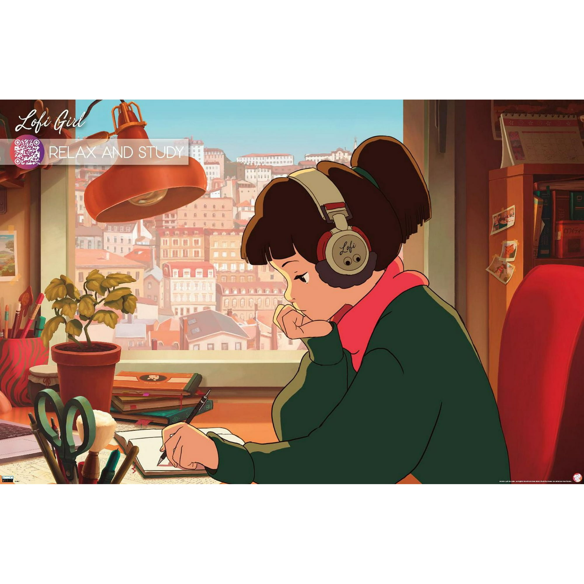 Click here for Trends International Lofi Girl - Relax And Study W... prices