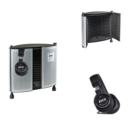 LyxPro Sound Absorbing Acoustic EVA Foam Isolation Portable Microphone ...