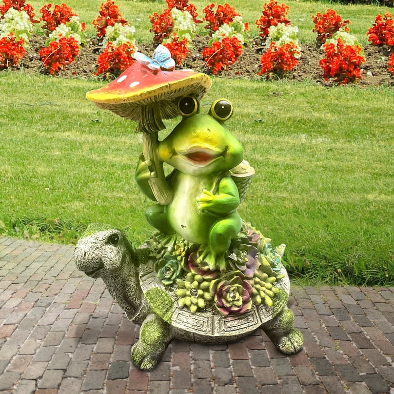 Frog Garden Statues Outdoor Decor | Fasci Garden