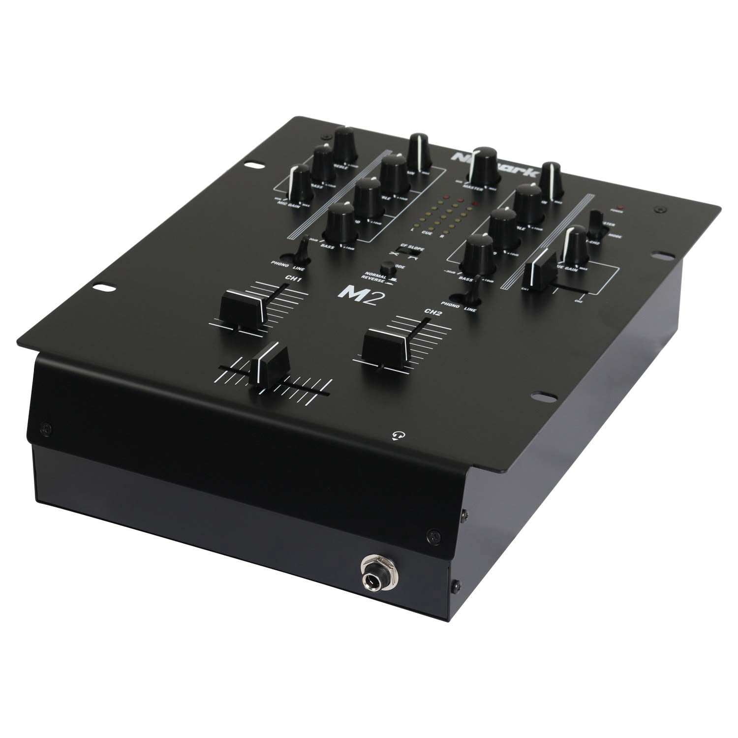 Numark M2 - 2-Channel Scratch DJ Mixer, Rack Mountable with 3-Band EQ ...