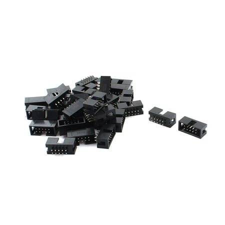 34 Pieces 2.54mm 10Pin Male Straight JTAG Header Connector for Flat ...