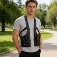 Body Sling Pack Classic Shoulder Satchel Pickpocket Proof Hidden ...