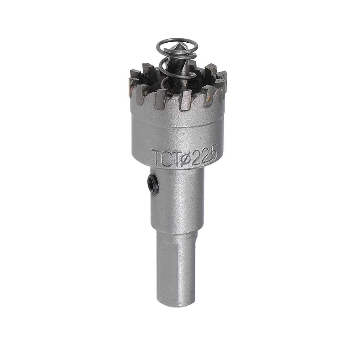 Carbide Hole Cutter 22.5mm Hole Saw High Density Cemented Carbide Teeth Triangular Shank for ...