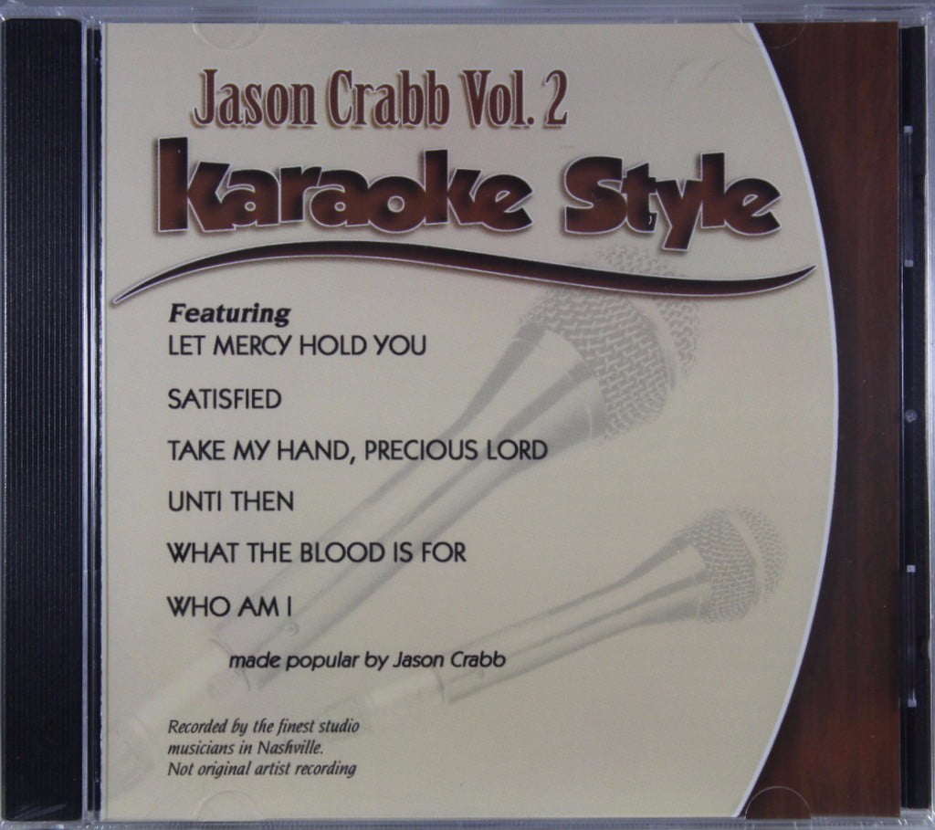 Jason Crabb Volume 2 Daywind Christian Karaoke Style NEW CD+G 6 Songs ...