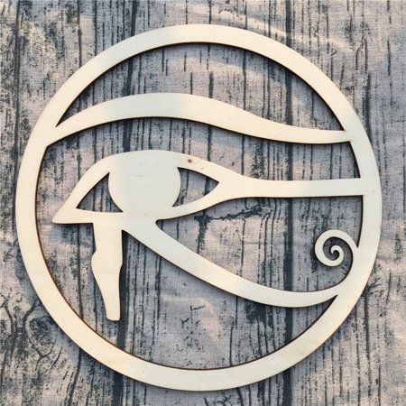 Eye of Horus Evil Eyes Symbol Egypitan Wall Decor – Wall Art – Wooden ...