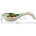 Servette Home Mini Ceramic Spoon Rest Apple Kitchen Décor Teaspoon Tea ...