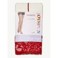 Joyspun Womens Lace Top Back Seam Thigh Highs 2 Pack Sizes In