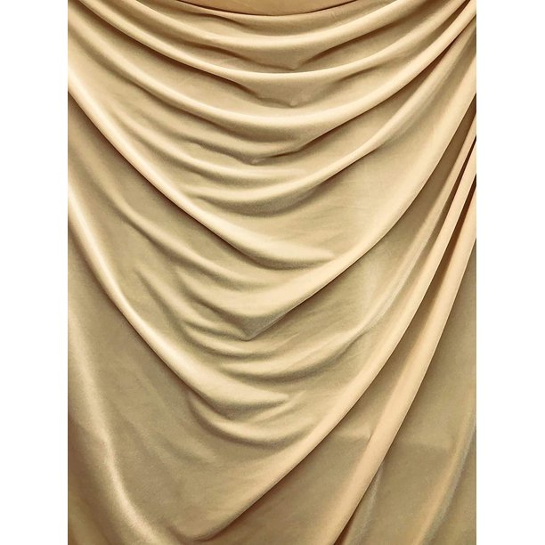 Valentina Textile Inc, Stretch Velvet Fabric, 60" Wide, Sells by The ...