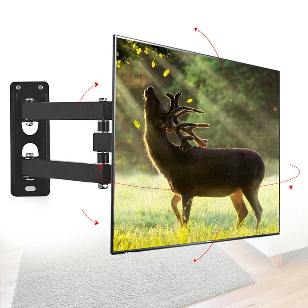 Ktaxon 26-55" Adjustable Wall Mount Bracket Rotatable TV Stand ...