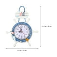 BESTYASH Decorative Wooden Wall Clock Hanging Silent Clock for Cafe Bar ...