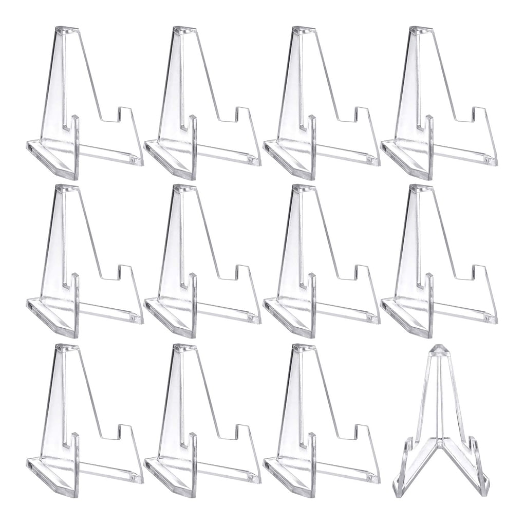 Click here for Ziyahi Pack Of 12 Display Stand Mini Clear Decorat... prices