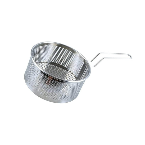 Stainless Steel French Fry Chips Basket Net serving food Spider ...