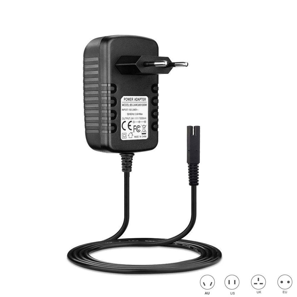 Universal 2-Prong Replacement Accessories Power Adapter Cable Adaptor ...