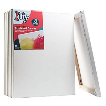 OUNONA Wood Artist Stretched Canvas for Drawing Use with Cotton Surface ...