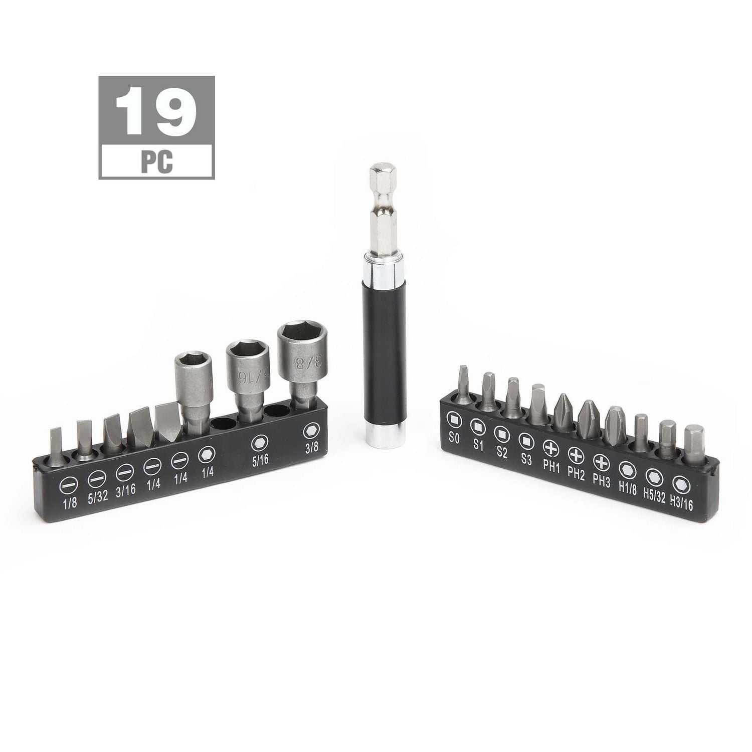 WorkPro Magnetic Drive Guide Set - 19 Piece, Magnetic drive guide ...