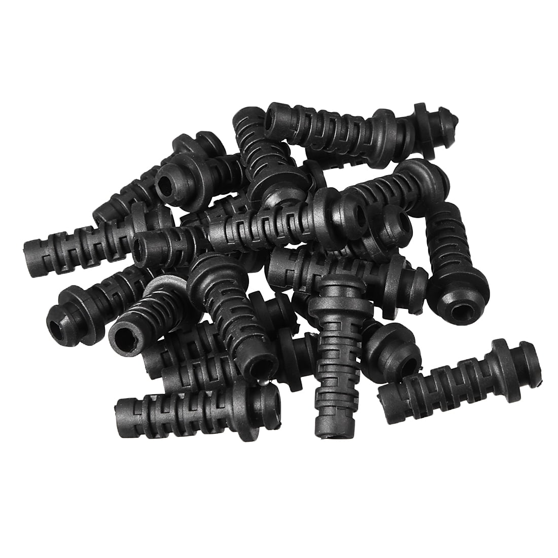 25pcs 4mm Inner Dia PVC Strain Relief Cord Boot Protector Power Tool ...
