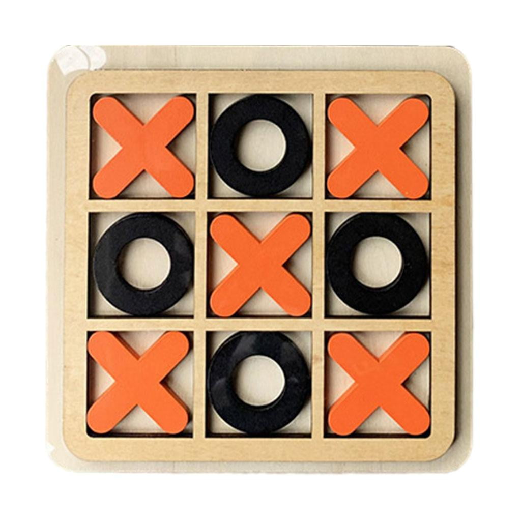 Board Game Ieraction Noughts and Crosses Ox Chess for Leisure - Walmart.com