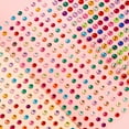Incraftables Rhinestone Stickers, 1150pcs Multicolor Self-Adhesive Gems ...