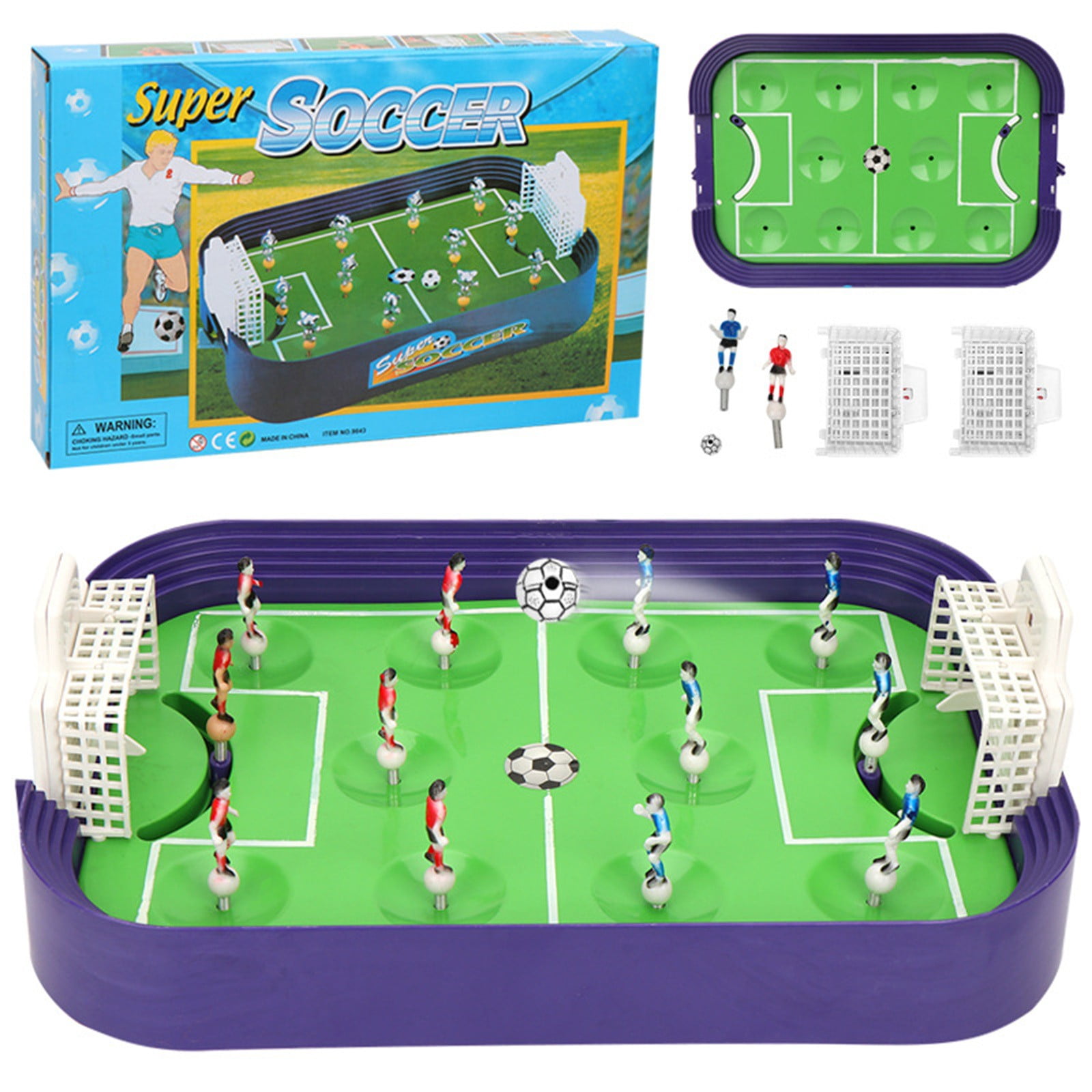 Mini juegos de futbolín Mini futbolín de mesa Juego de mesa interactivo ...