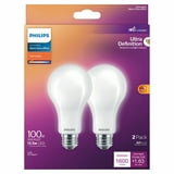 Philips Ultra Definition 100-Watt LED Light Bulbs, A21, Bright Indoor ...